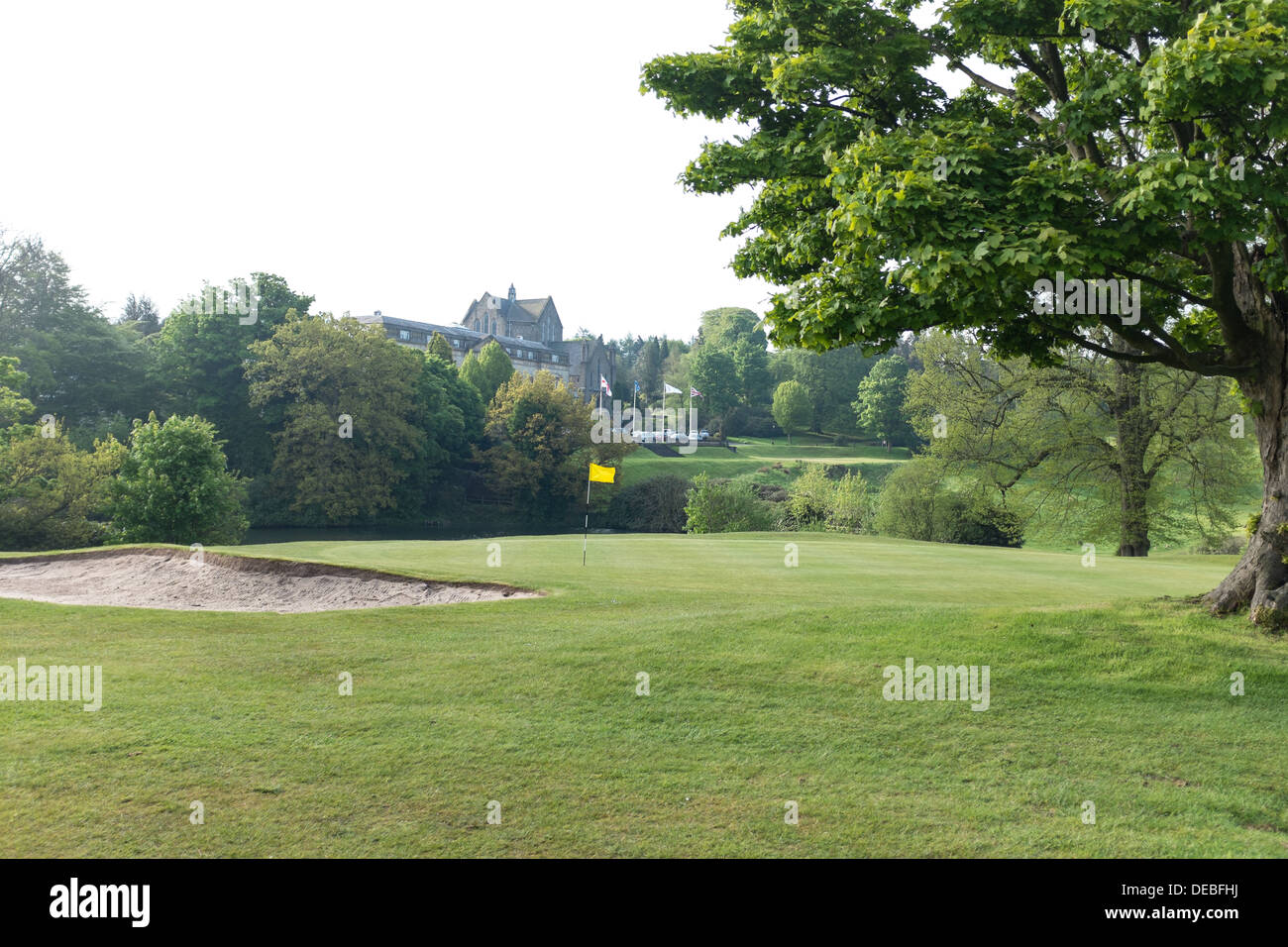Golf course at Shrigley Hall Hotel, Golf and Country Club, Pott ...