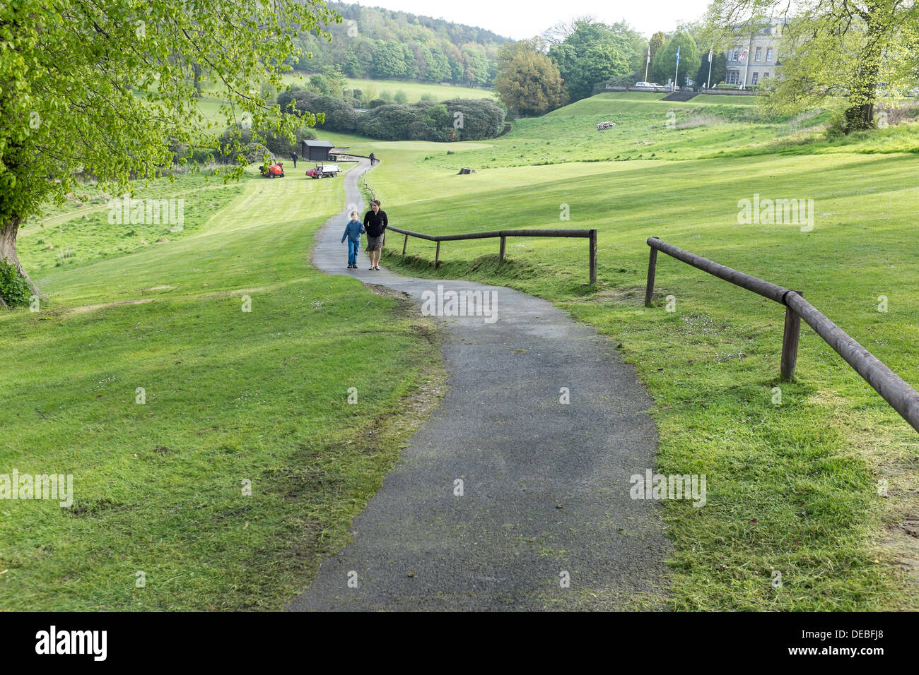 Grounds of Shrigley Hall Hotel, Golf and Country Club, Pott Shrigley ...