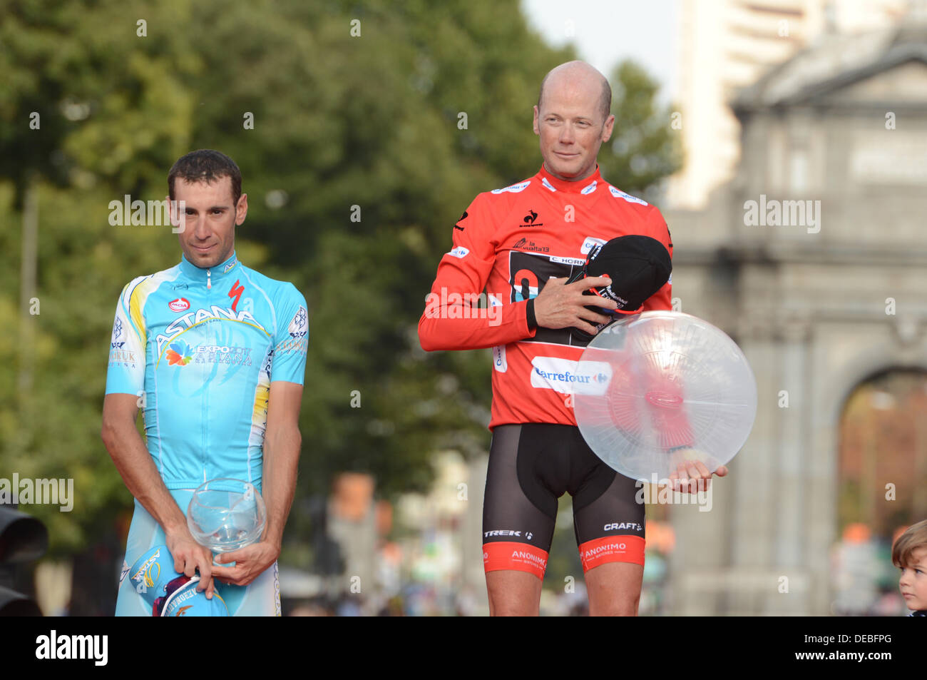Madrid, Spain. 15th Sep, 2013. Christopher Horner (RadioShack) after ...