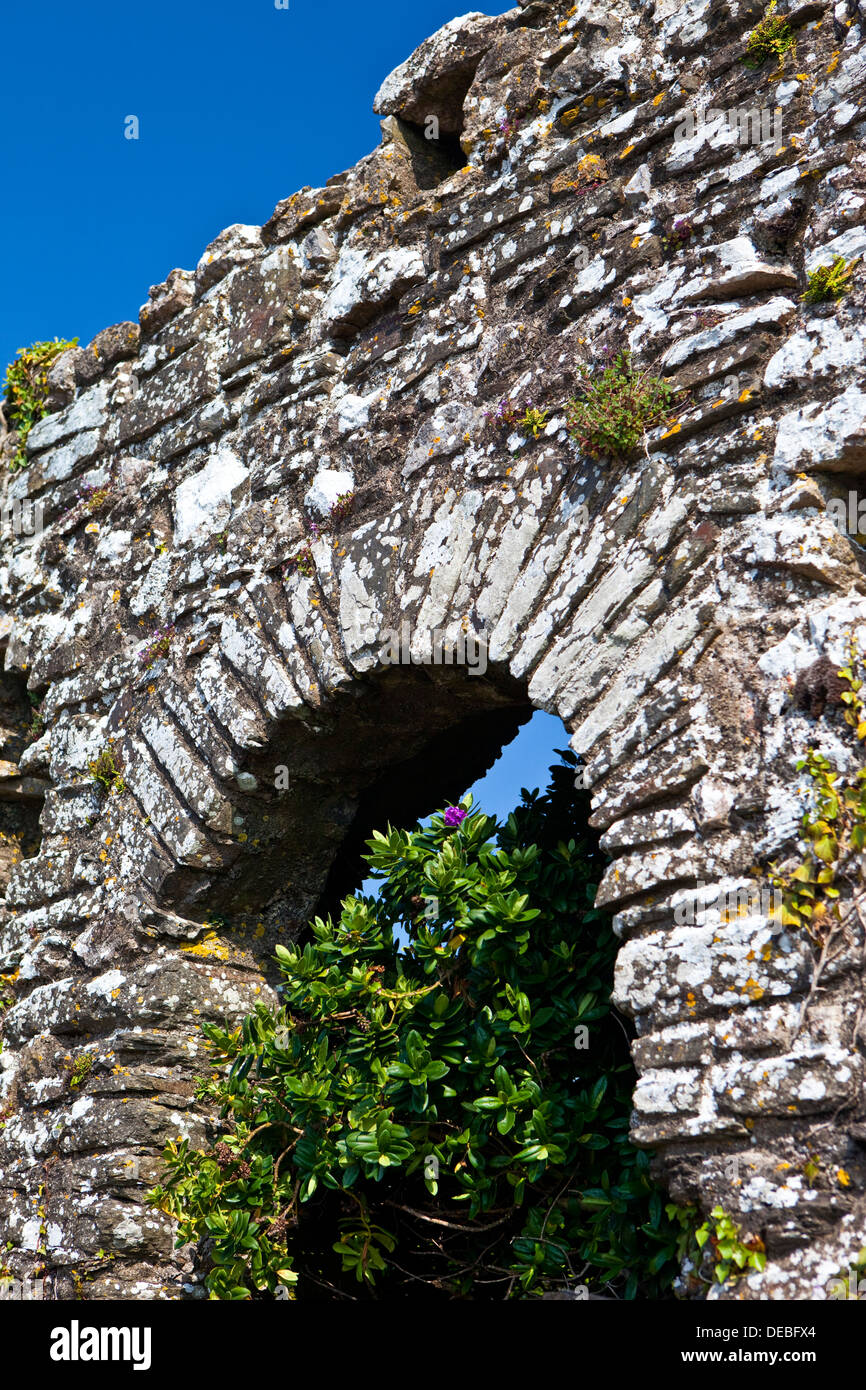 Ancient stone arch in Tenby, Pembrokeshire, Wales, UK Stock Photo - Alamy