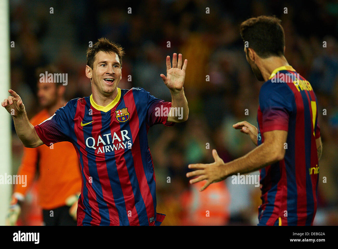 Barcelona, Spain. 19th Sep, 2013. Lionel Messi (FC Barcelona ...
