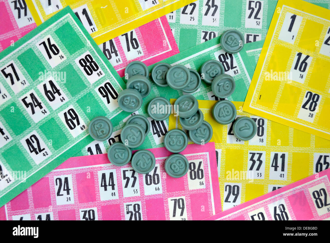Lotto cards hi-res stock photography and images - Alamy
