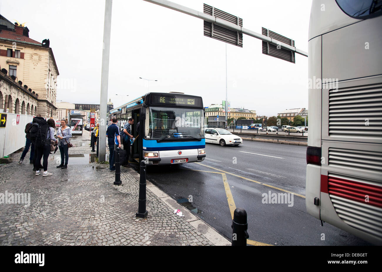 Main Station, Airport Express Stock Photo - Alamy