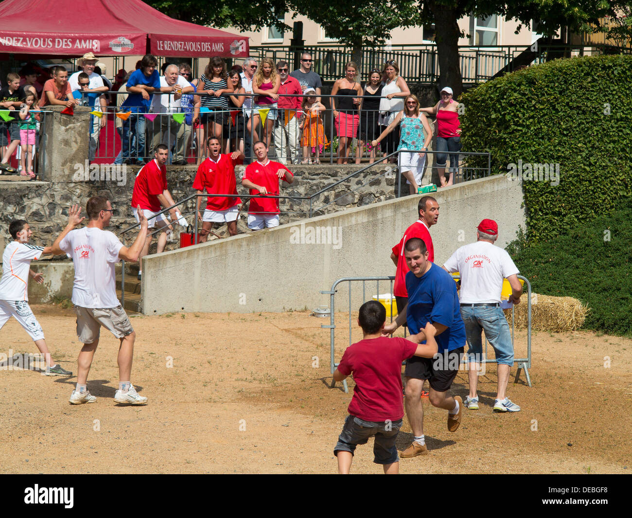 The Fete du Lait, Festival of Milk, for the commune of Siaugues-Ste ...