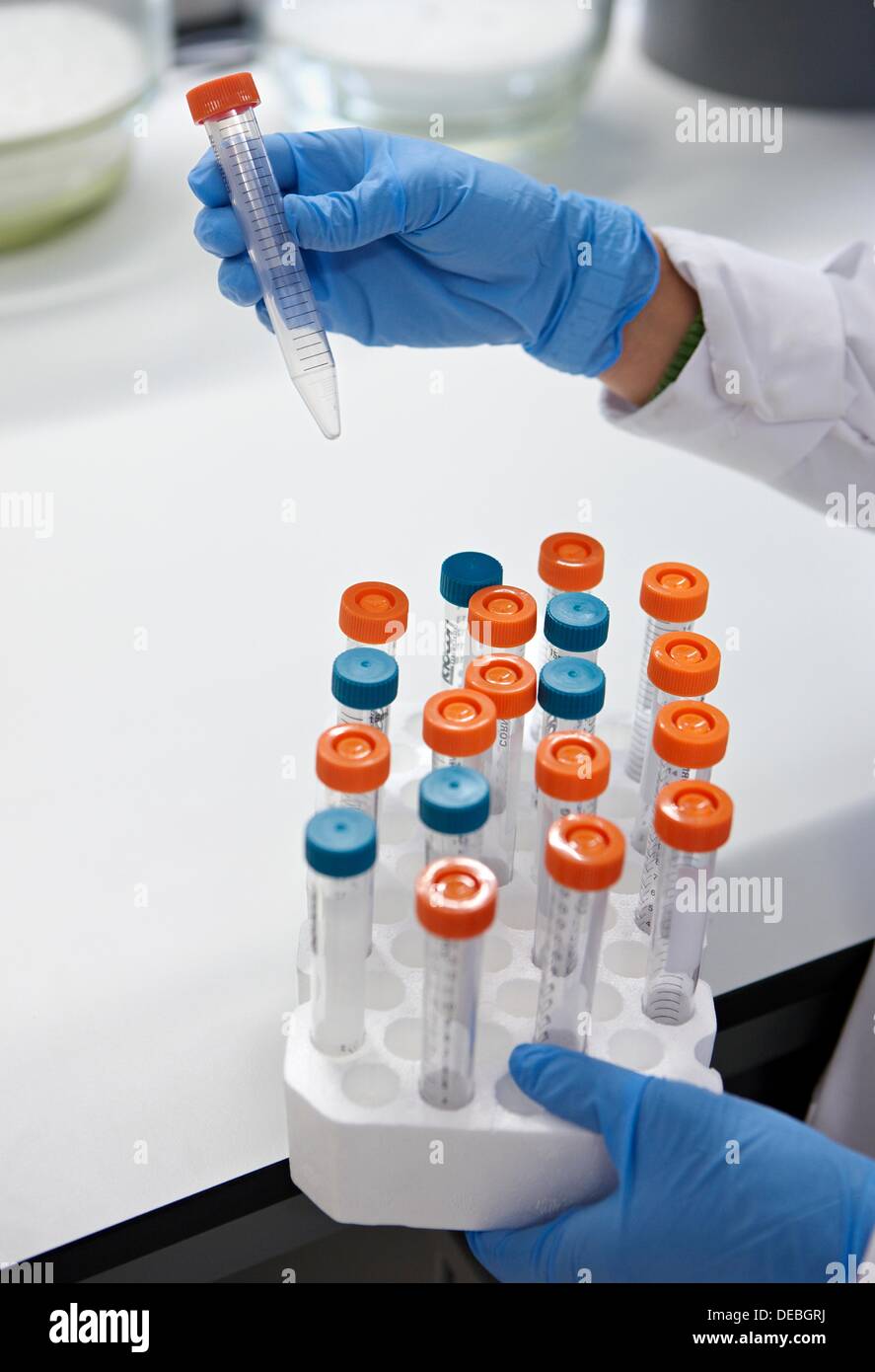 Human samples hi-res stock photography and images - Alamy