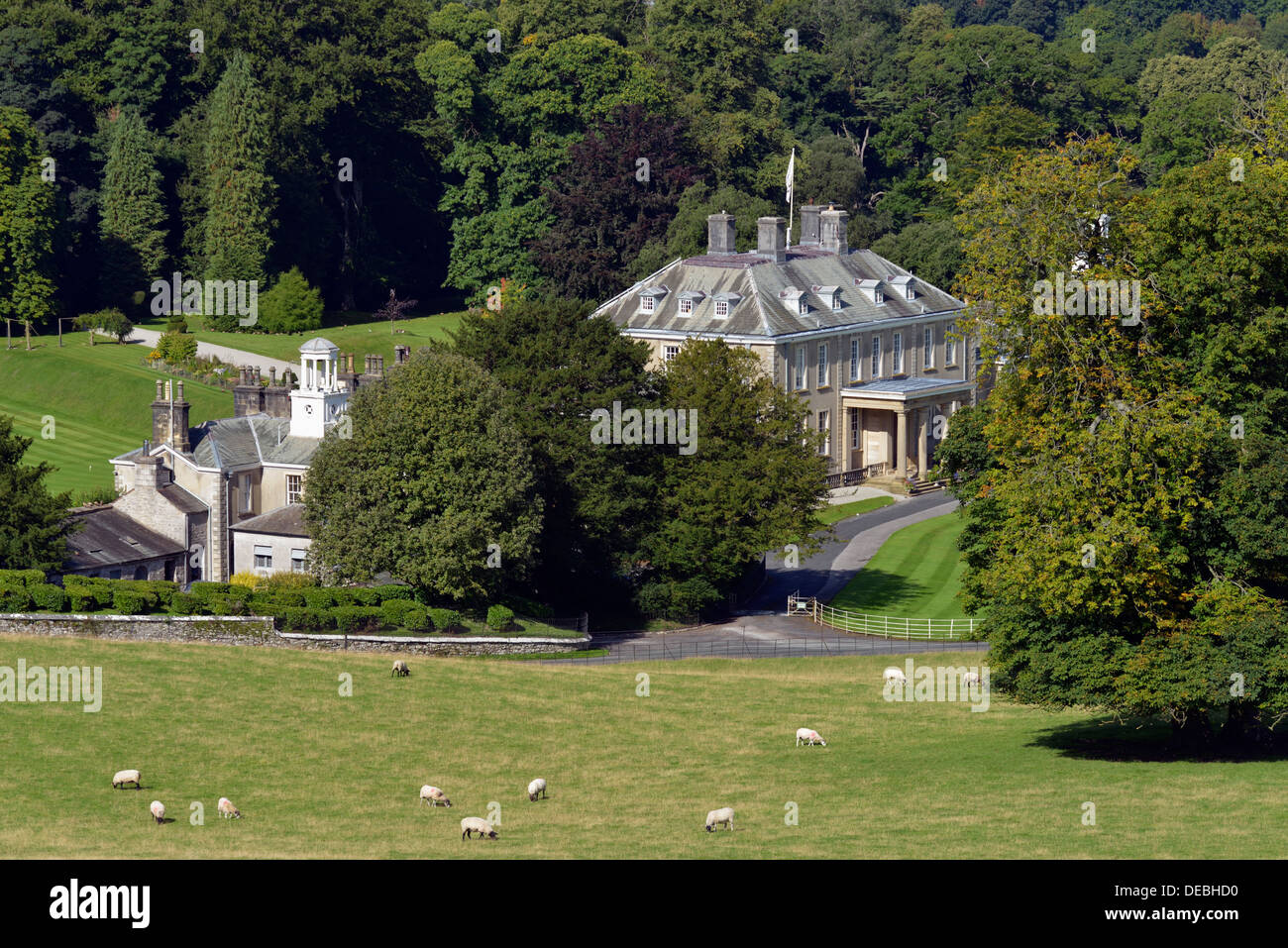 Dallam Tower, Milnthorpe, Cumbria, England, United Kingdom, Europe ...