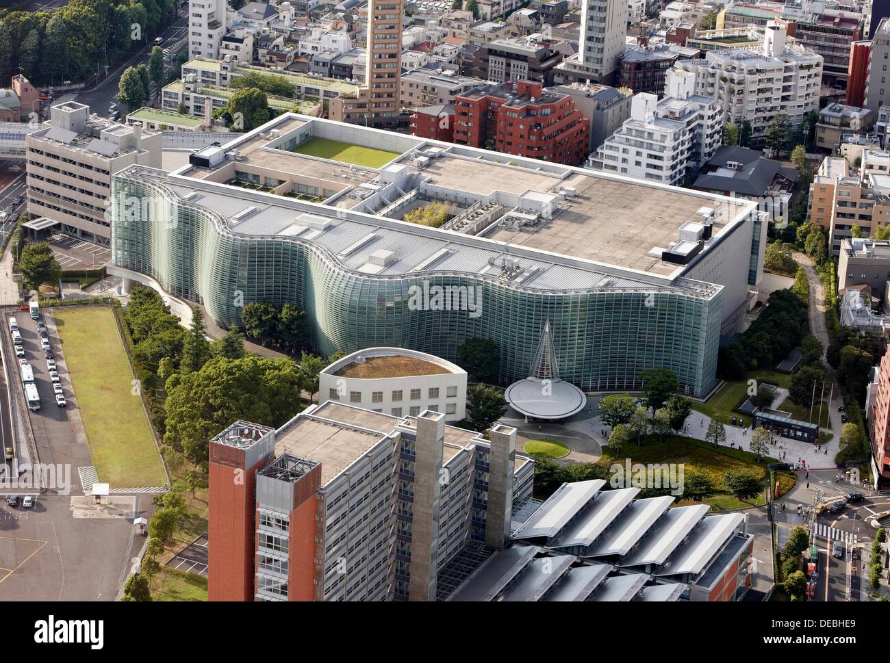 Aerial view of tokyo national museum hi-res stock photography and ...