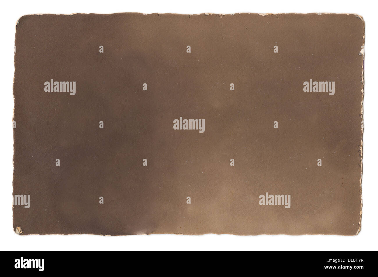 Blank old photo isolated on white background Stock Photo - Alamy