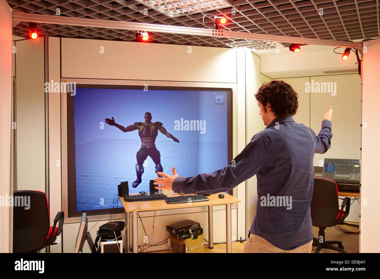 Markerless motion capture system, 3D animation and interactive virtual ... Markerless motion capture system, 3D animation and interactive virtual ...