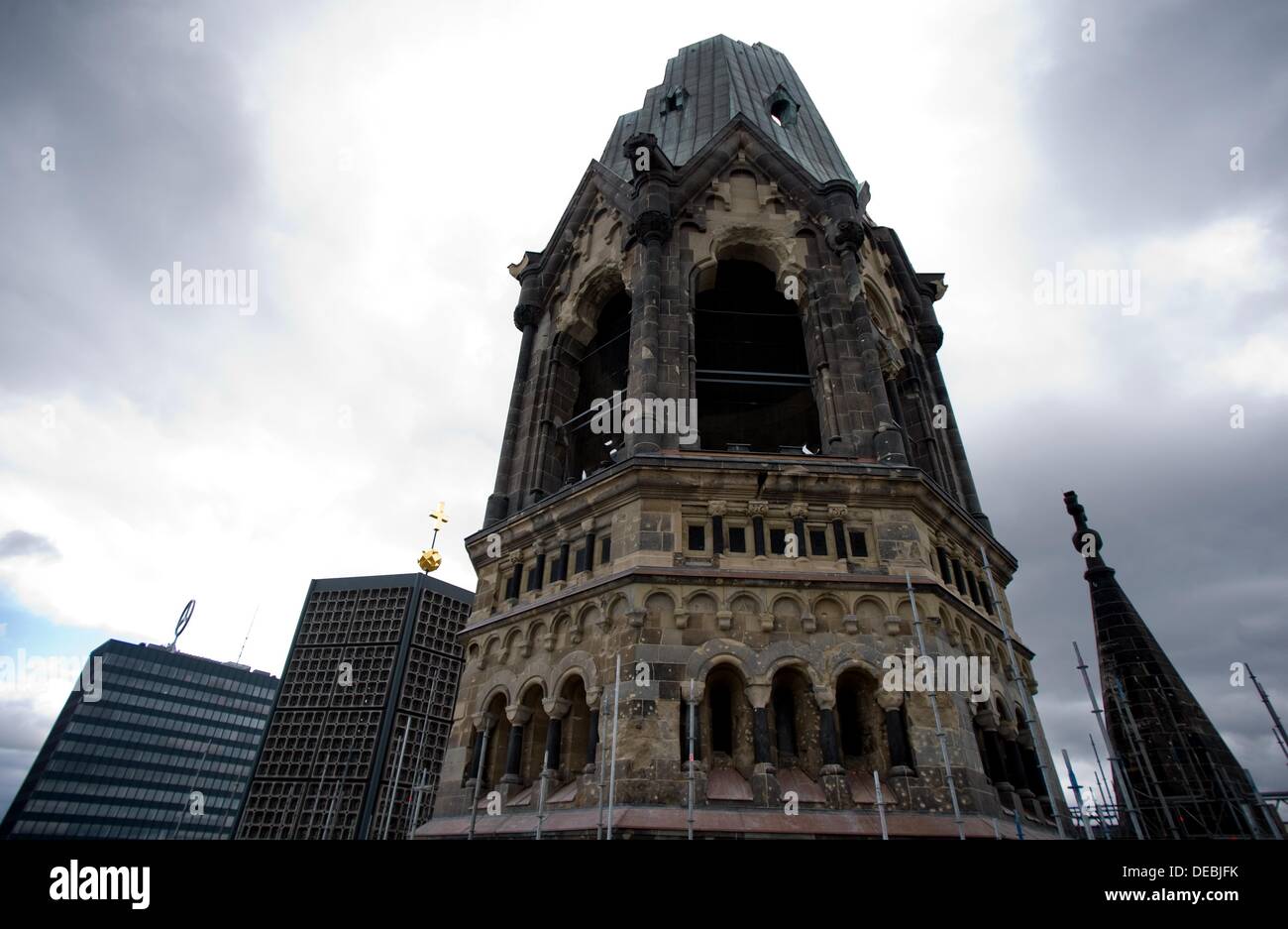 Berlin, Germany. 15th Sep, 2013. View of the tower of the Kaiser ...