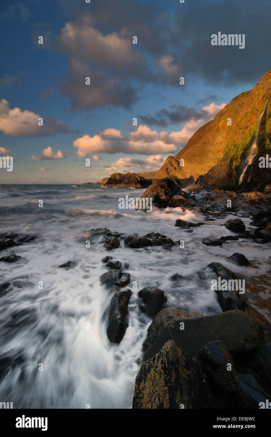 Tresaith beach Aberporth Wales Stock Photo - Alamy