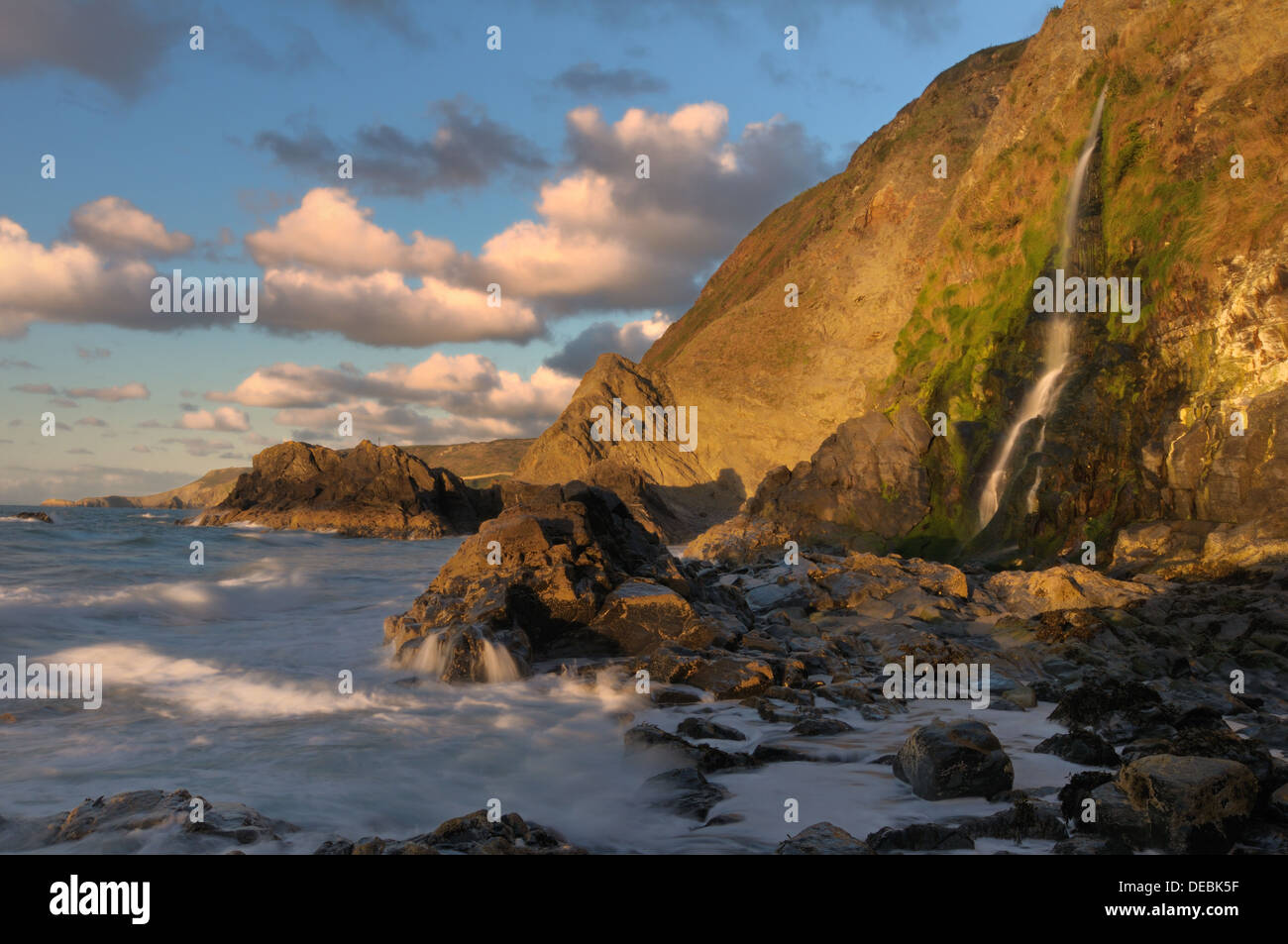 Tresaith beach Aberporth Wales Stock Photo - Alamy