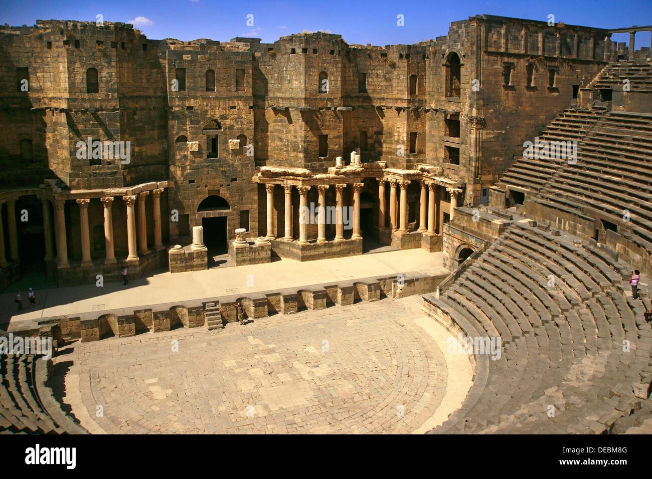 Bosra theatre hi-res stock photography and images - Alamy