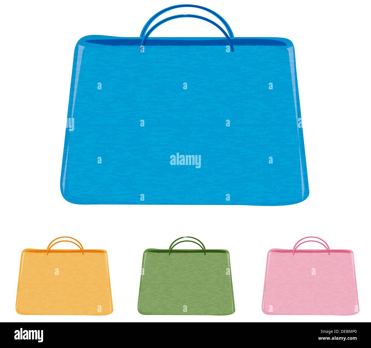 Pink bag clipart hi-res stock photography and images - Alamy