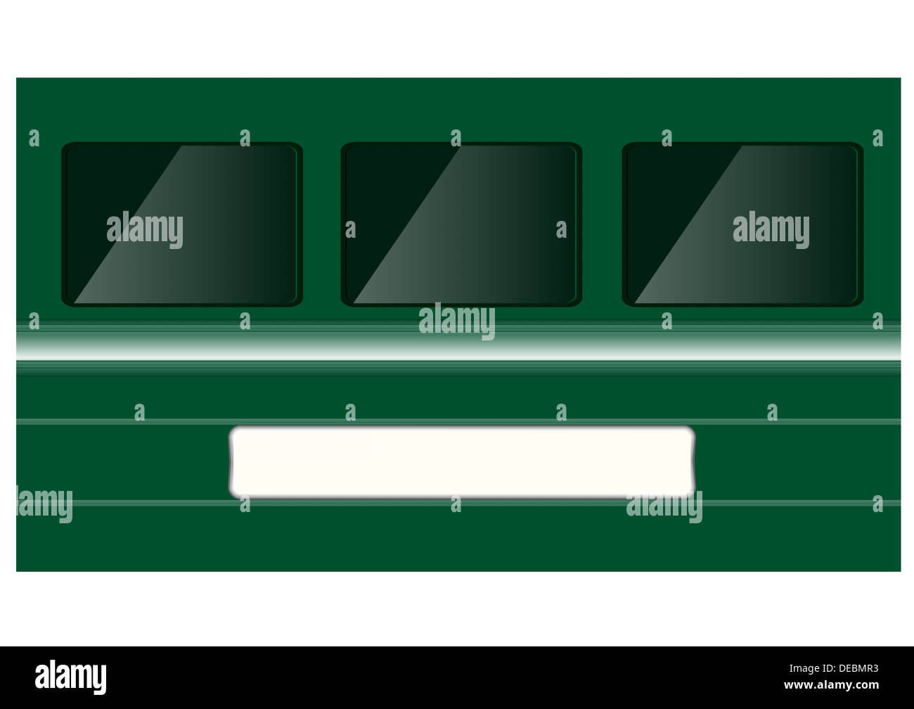 Green train clipart hi-res stock photography and images - Alamy