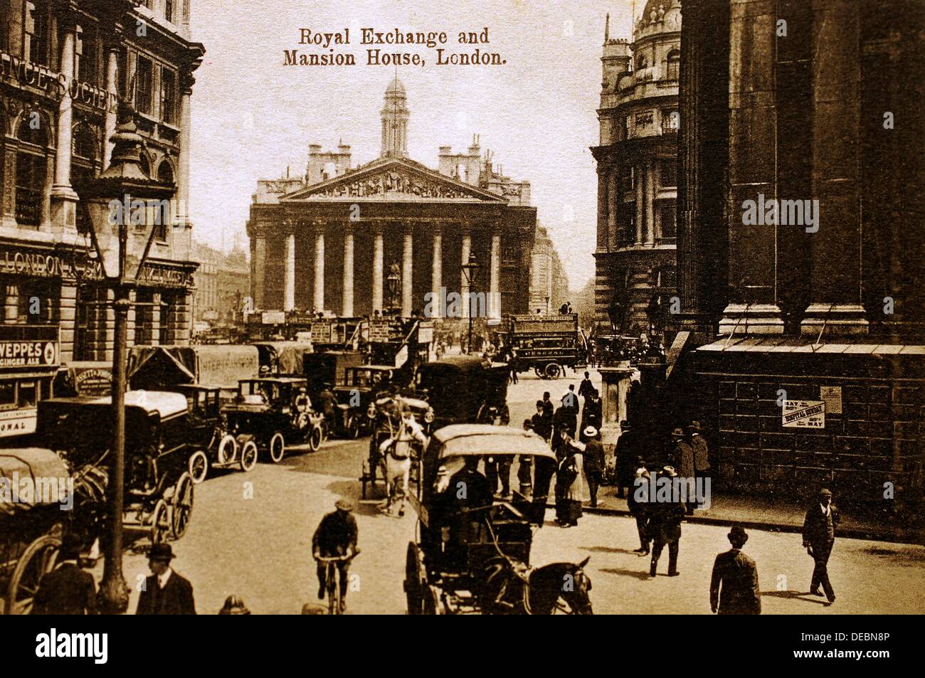 1900 london royal exchange hi-res stock photography and images - Alamy