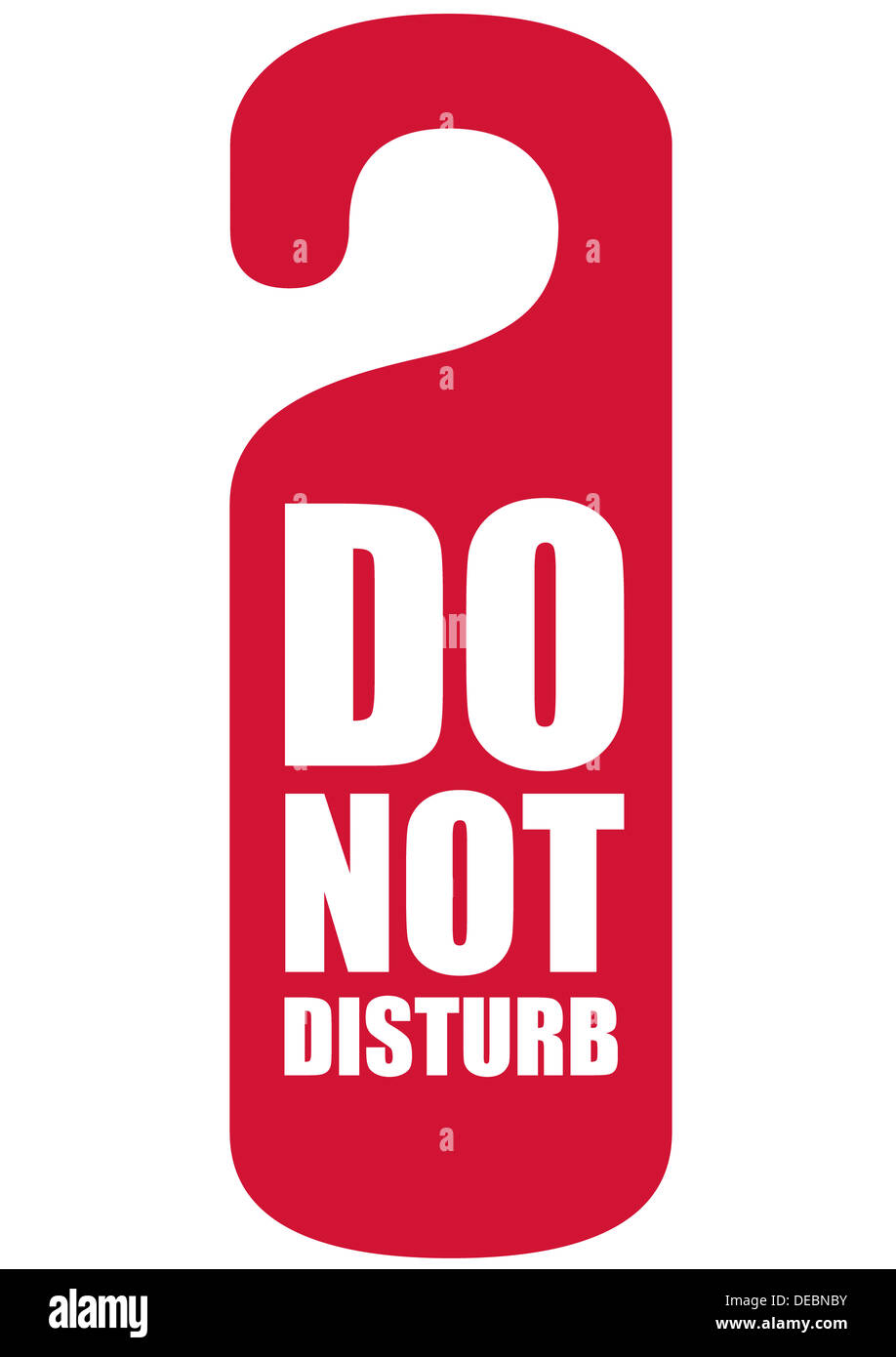 Do not disturb Stock Photo - Alamy