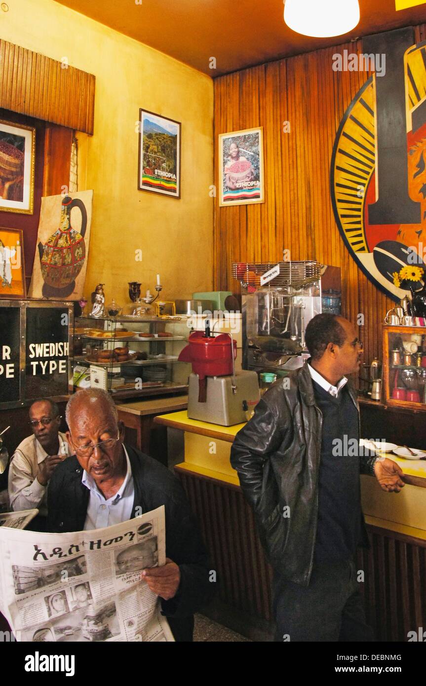 Ethiopia Addis Ababa Cafe High Resolution Stock Photography and Images ...