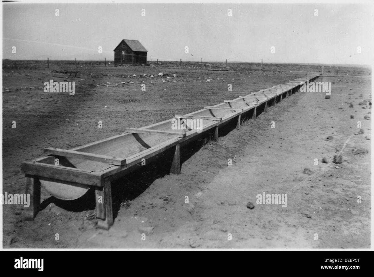 Animal watering Black and White Stock Photos & Images - Alamy