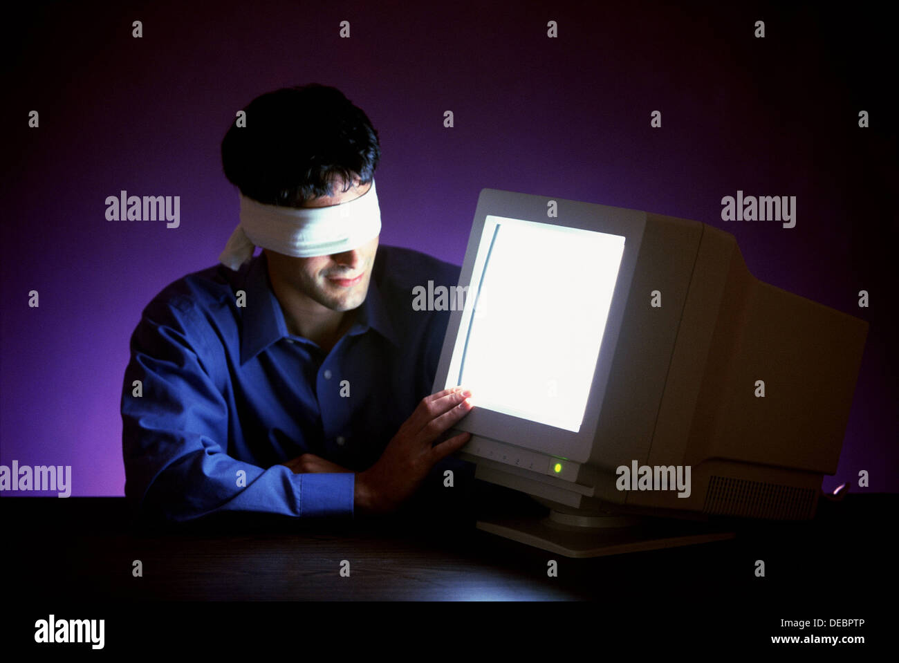 Men Blindfolded High Resolution Stock Photography and Images - Alamy