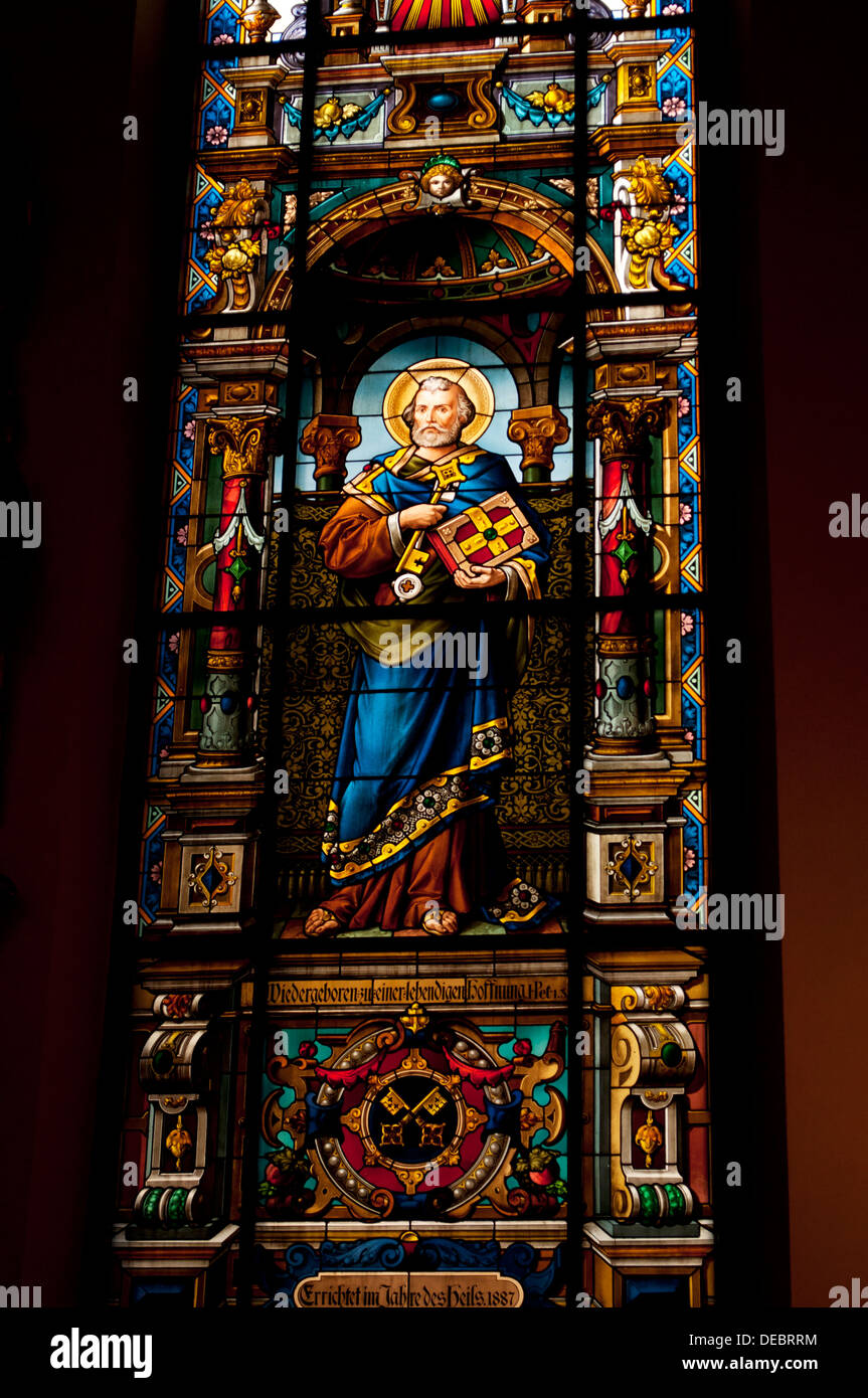 German church interior hi-res stock photography and images - Alamy