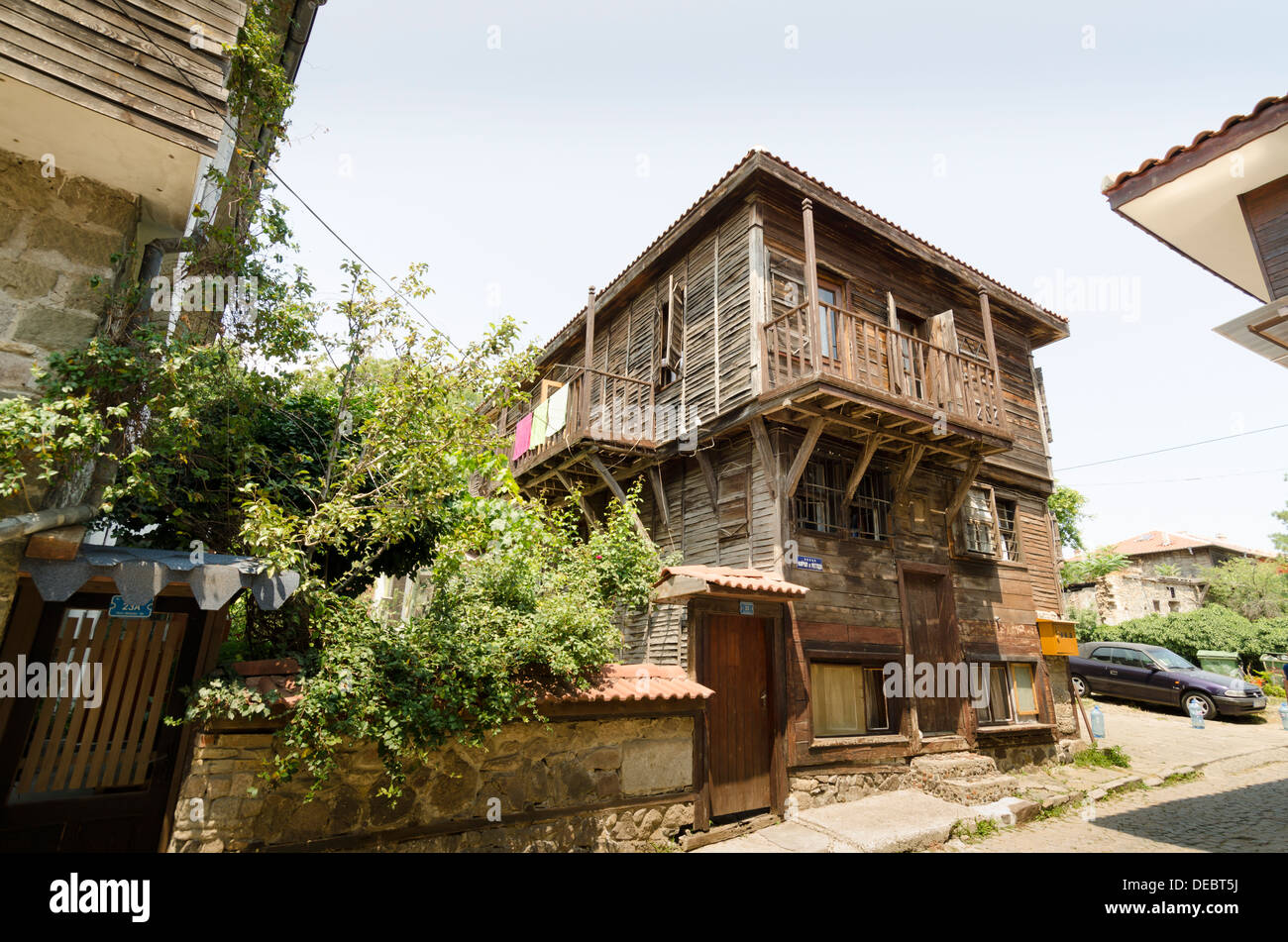 traditional house, Sozopol, South Bulgaria Stock Photo - Alamy