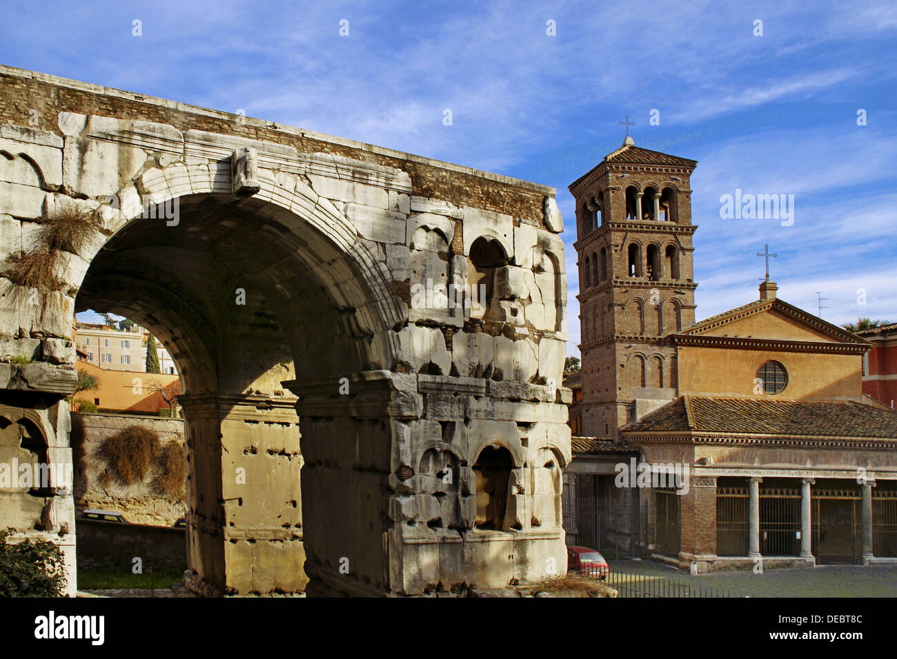Janus arch rome hi-res stock photography and images - Alamy