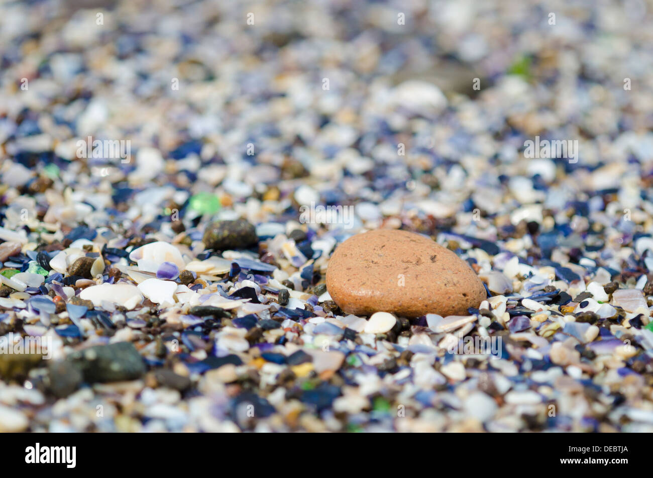 detail of pebble on sand beach Stock Photo - Alamy