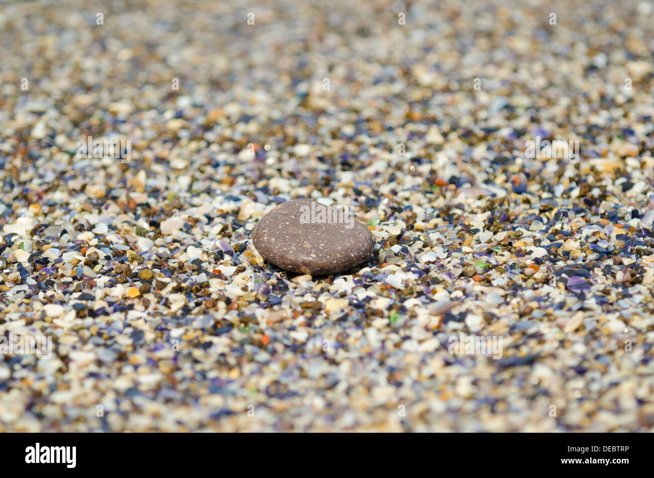 detail of pebble on sand beach Stock Photo - Alamy