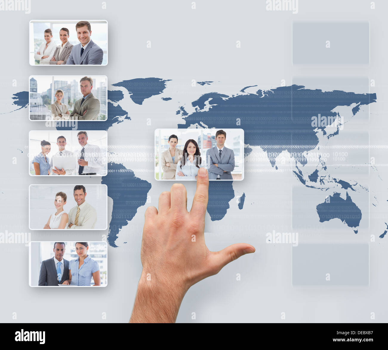 Smart digital interface hi-res stock photography and images - Alamy
