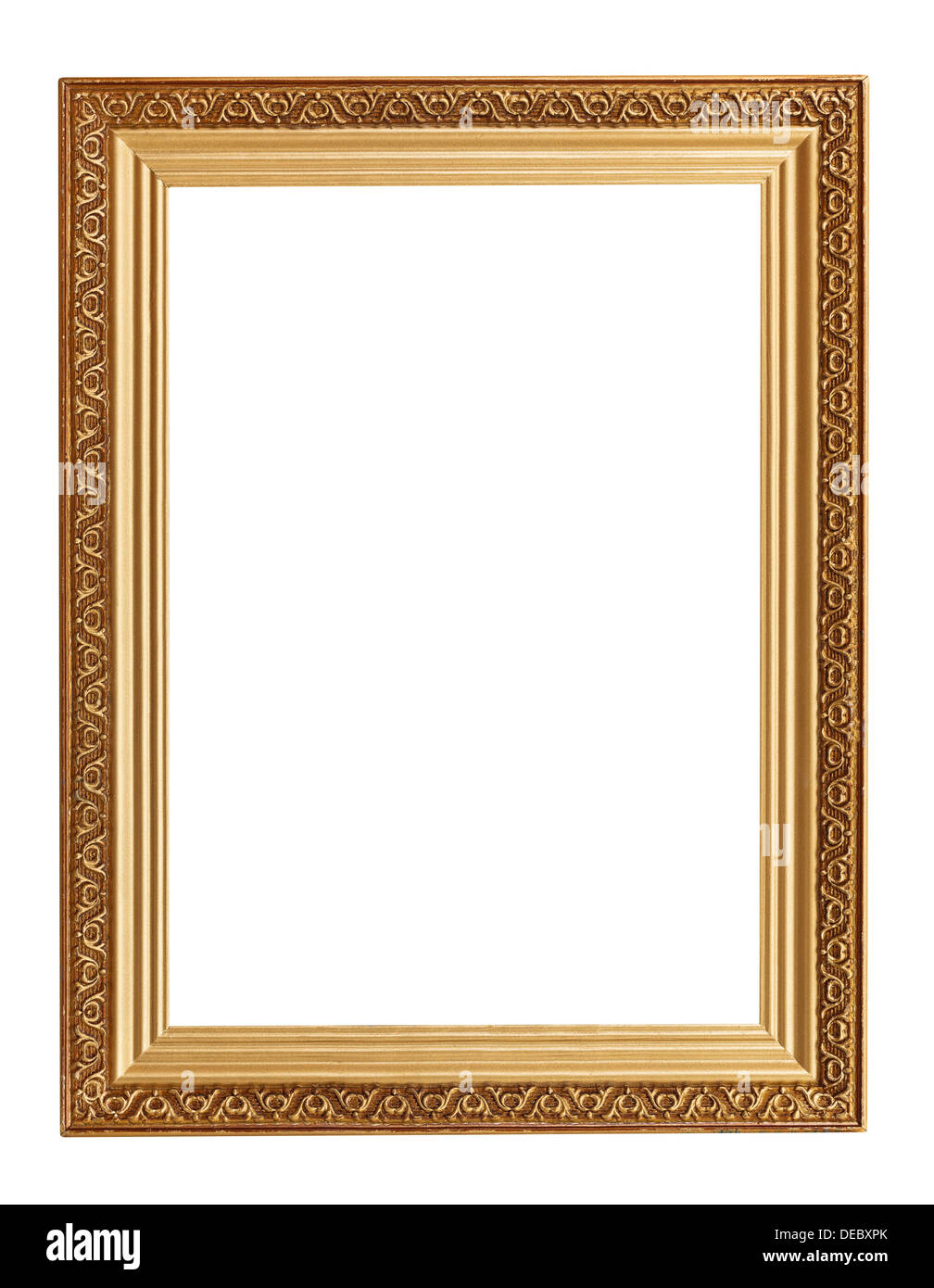 Golden picture frame hi-res stock photography and images - Alamy