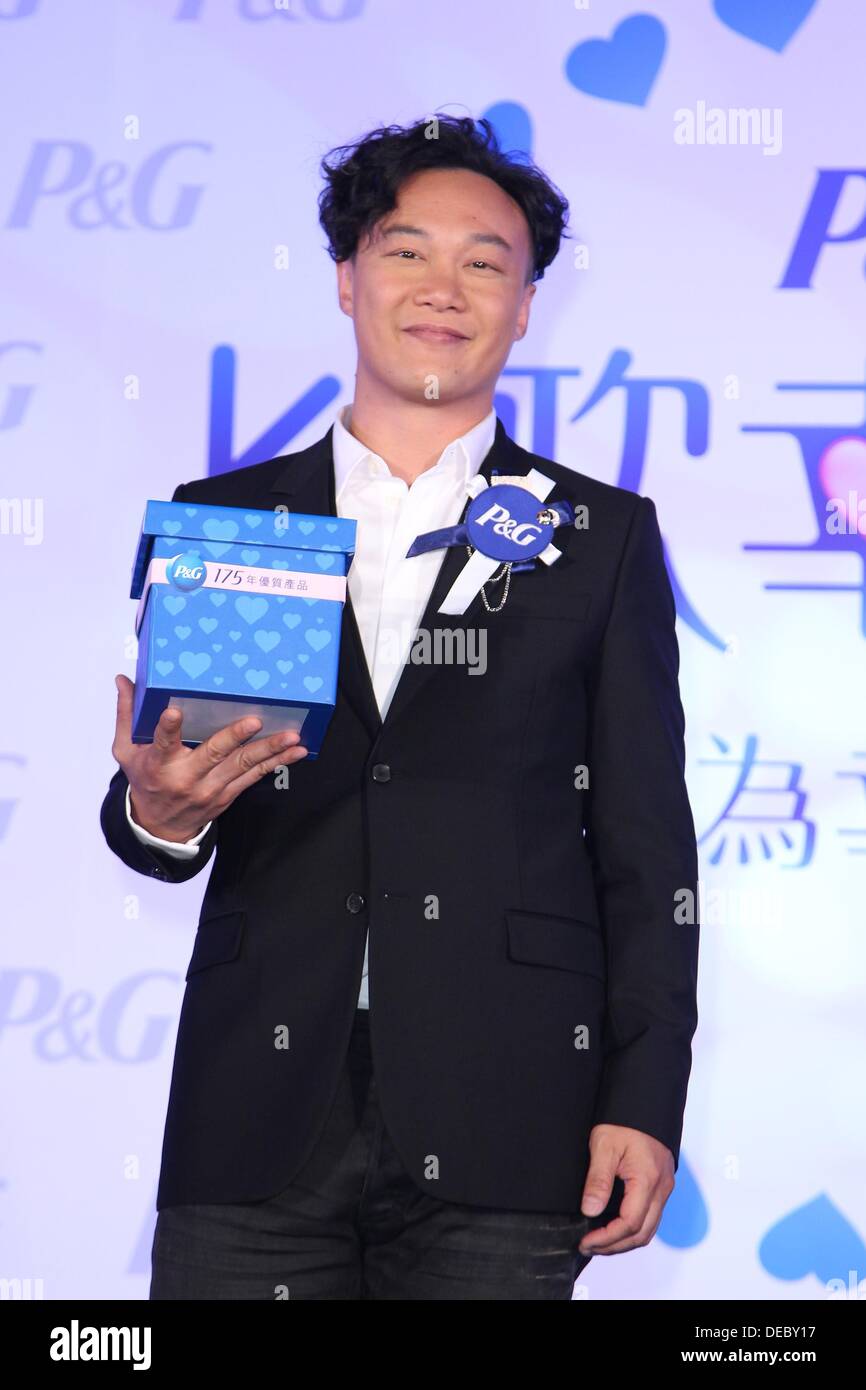 Super star Eason Chan attends commercial activity in Hong Kong,China on ...