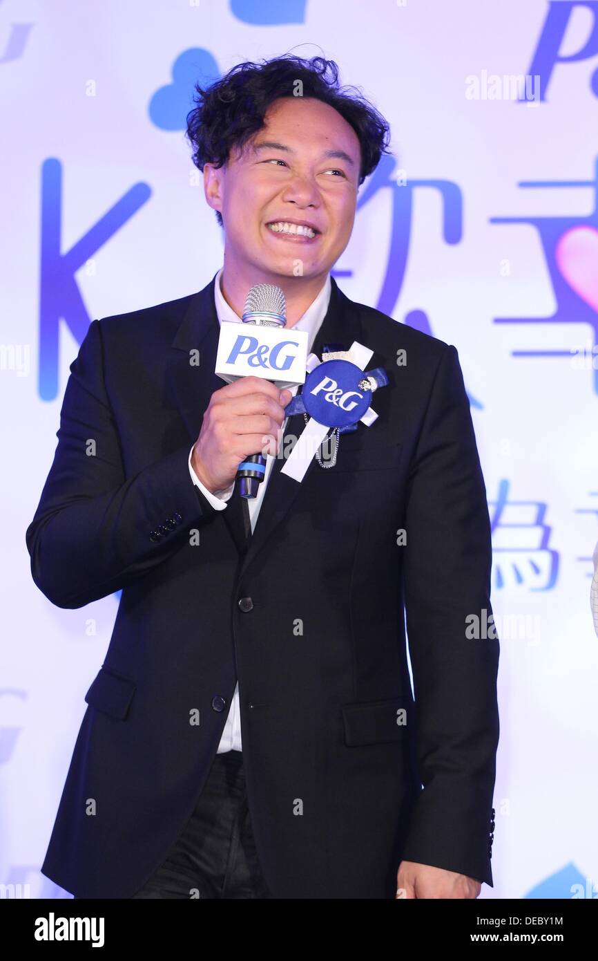 Super star Eason Chan attends commercial activity in Hong Kong,China on ...