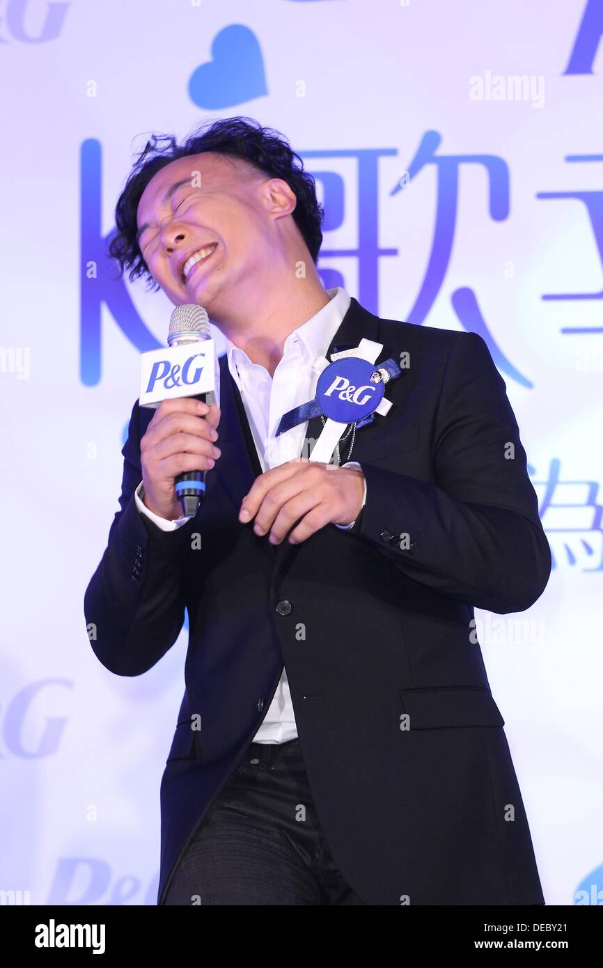 Super star Eason Chan attends commercial activity in Hong Kong,China on ...