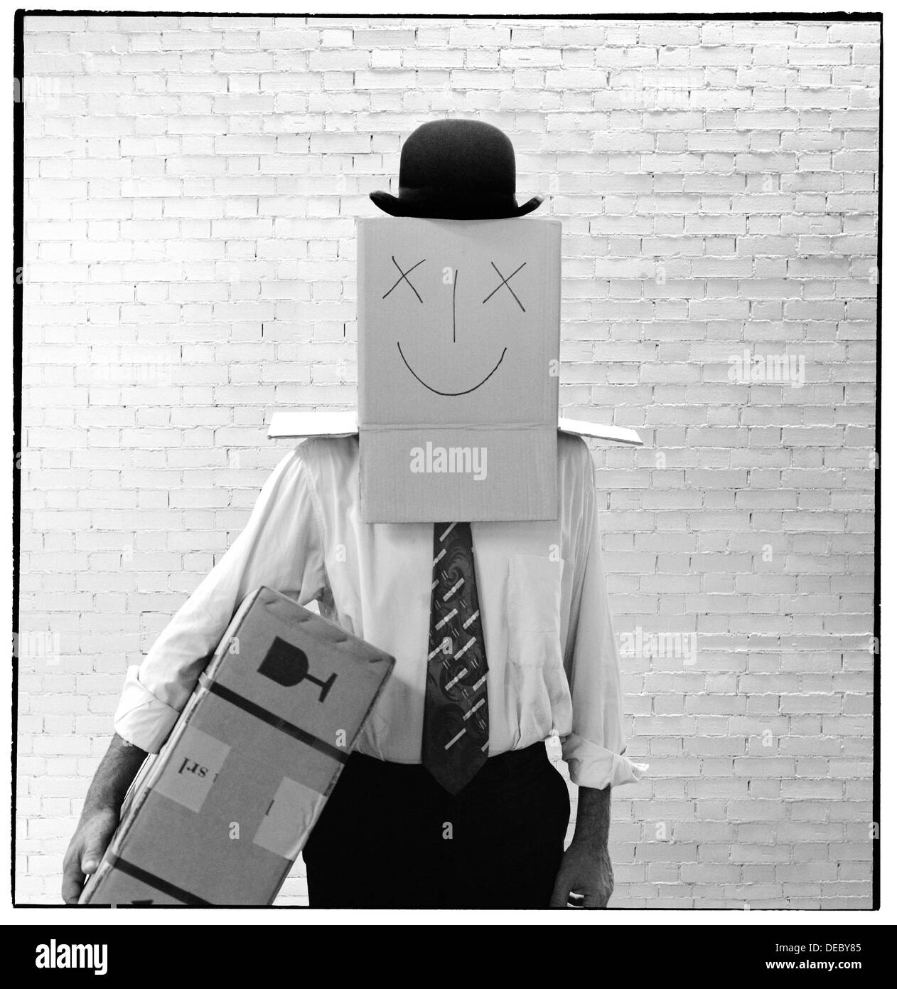 Mime man Black and White Stock Photos & Images - Alamy