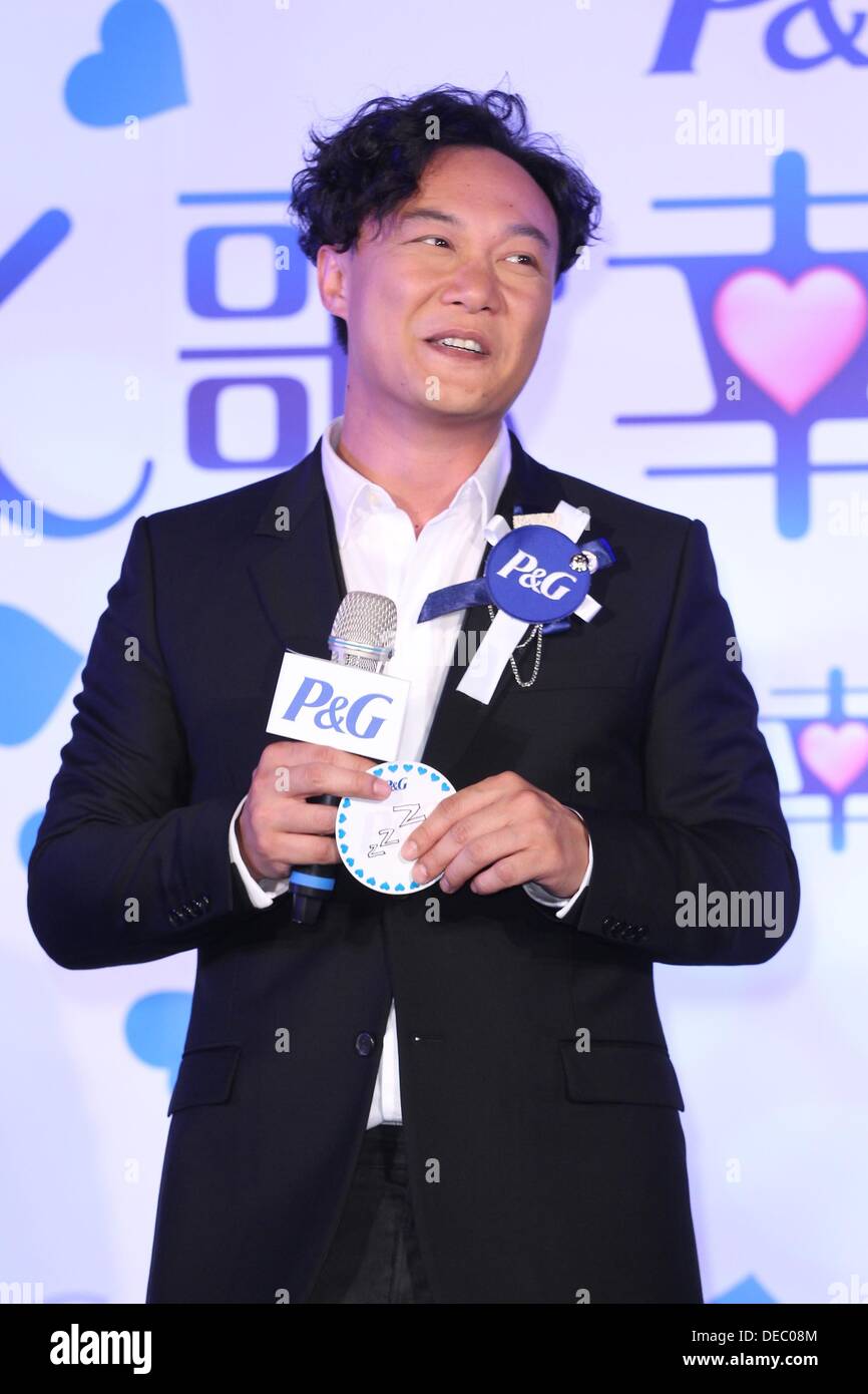 Super star Eason Chan attends commercial activity in Hong Kong,China on ...