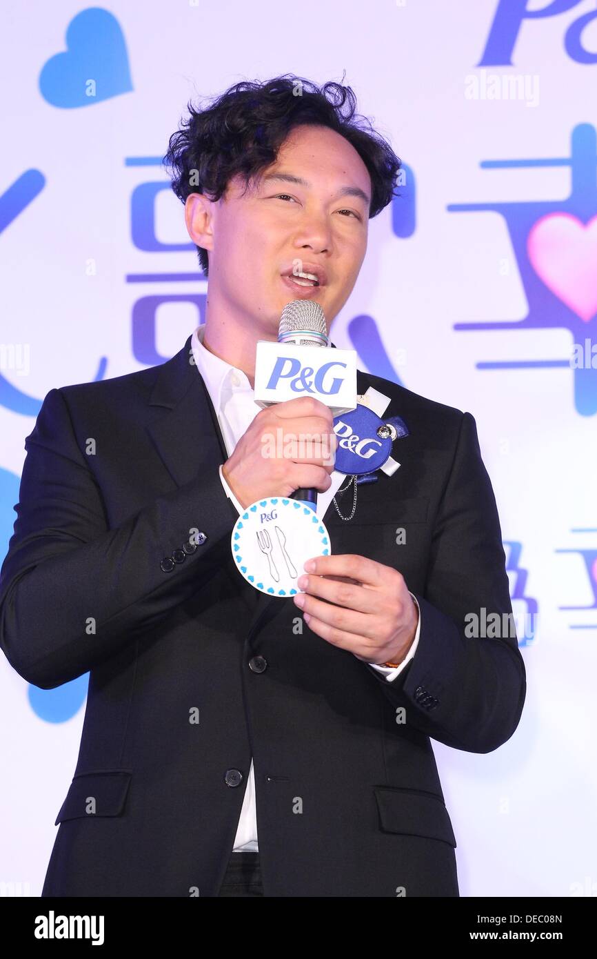 Super star Eason Chan attends commercial activity in Hong Kong,China on ...