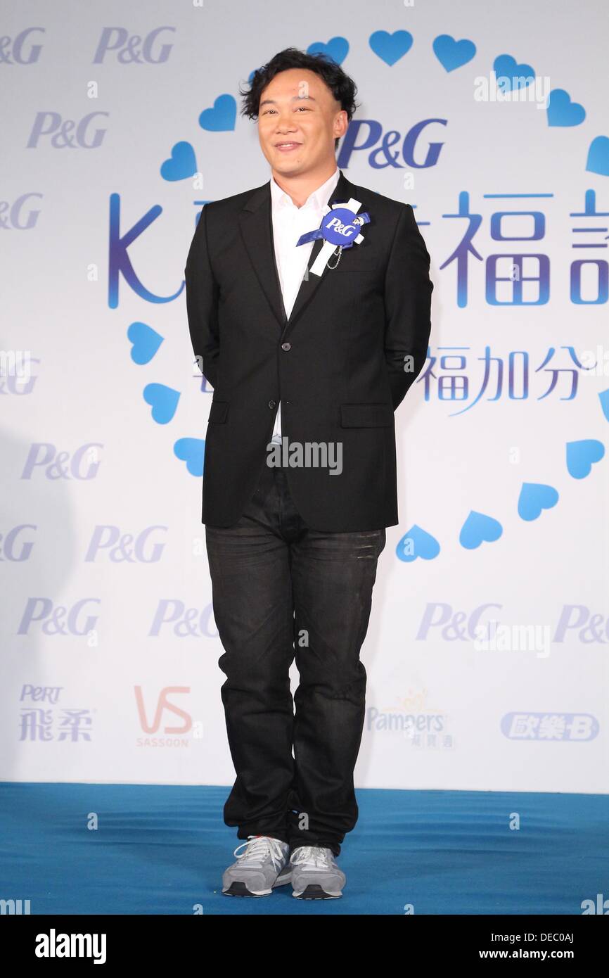 Super star Eason Chan attends commercial activity in Hong Kong,China on ...