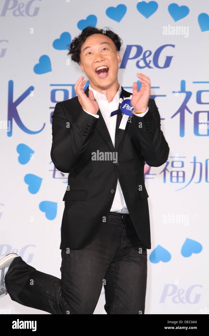 Super star Eason Chan attends commercial activity in Hong Kong,China on ...