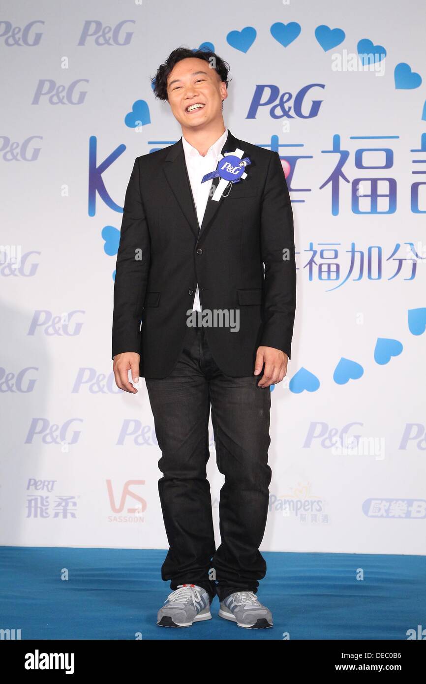 Super star Eason Chan attends commercial activity in Hong Kong,China on ...