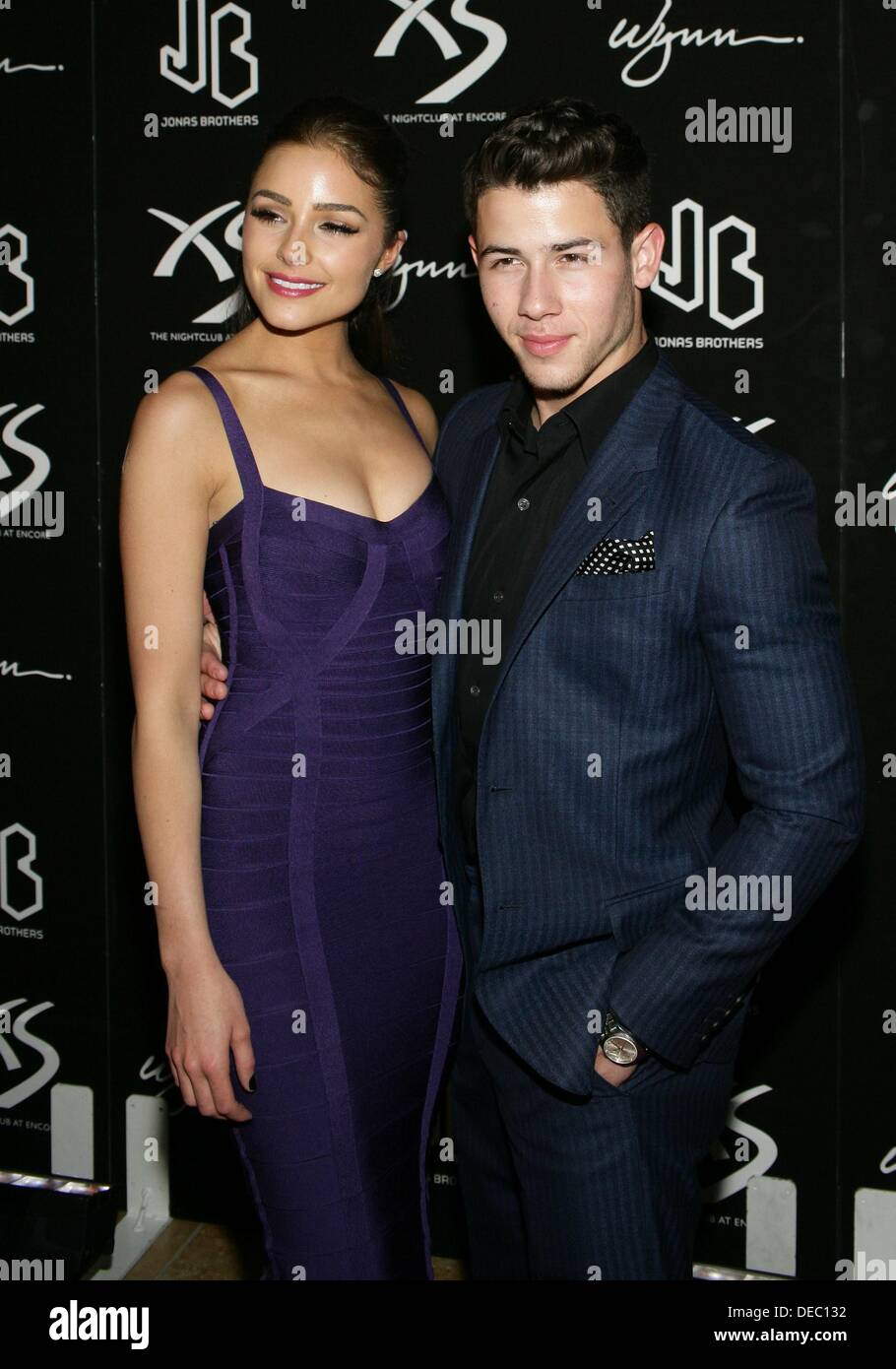 Olivia culpo nick jonas hi-res stock photography and images - Alamy