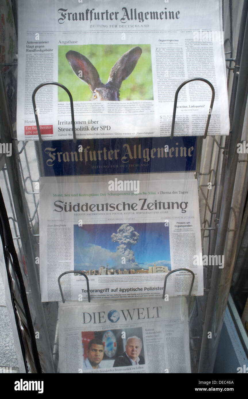 German newspapers hi-res stock photography and images - Alamy