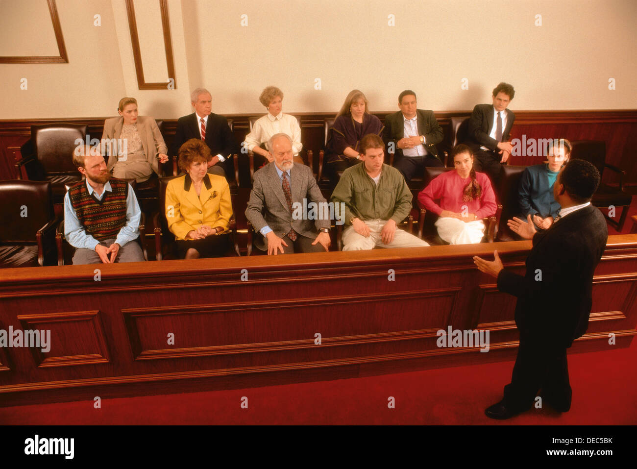 Court Room Jury High Resolution Stock Photography and Images - Alamy