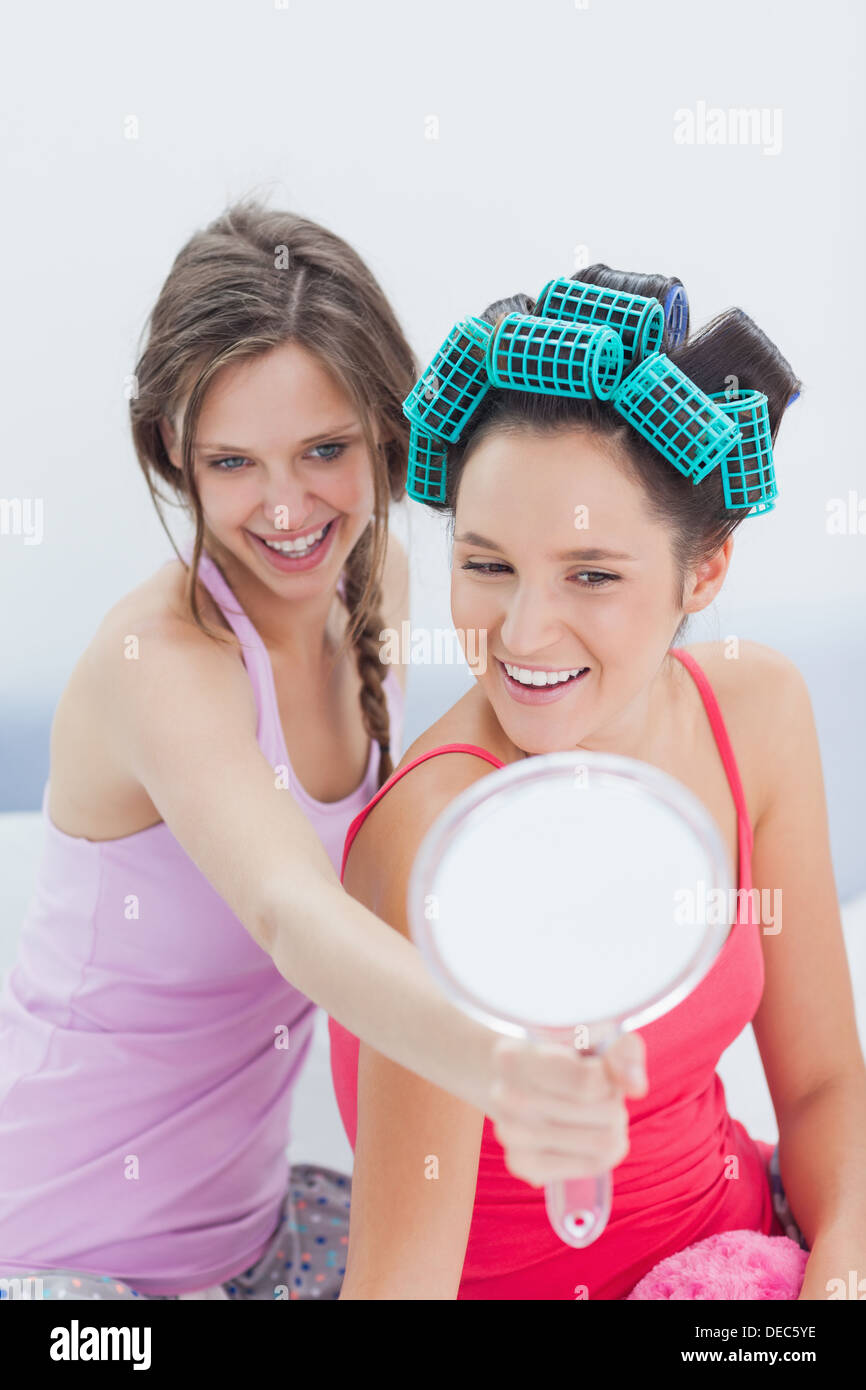 Girl wearing pajamas hi-res stock photography and images - Alamy