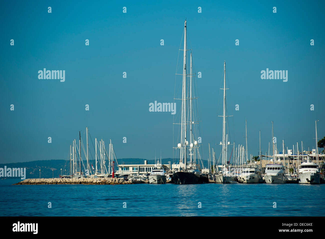 Port of Split, region of Dalmatia, Croatia, Europe Stock Photo - Alamy