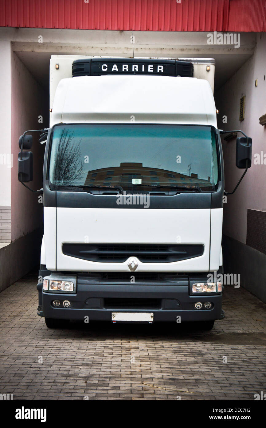 truck for food delivery Stock Photo - Alamy