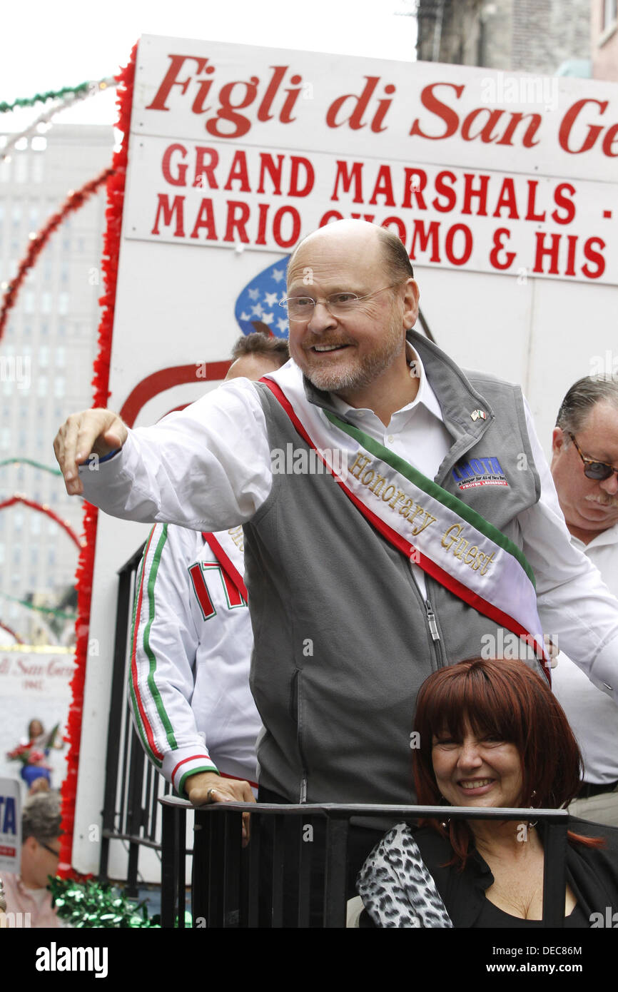 Manhattan, New York, USA. 14th Sep, 2013. Republican candidate for NYC ...