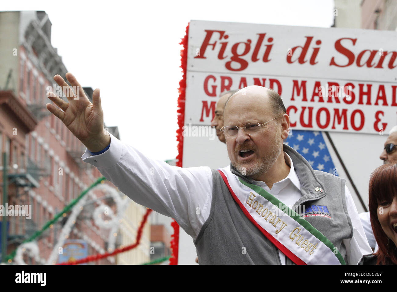 Manhattan, New York, USA. 14th Sep, 2013. Republican candidate for NYC ...