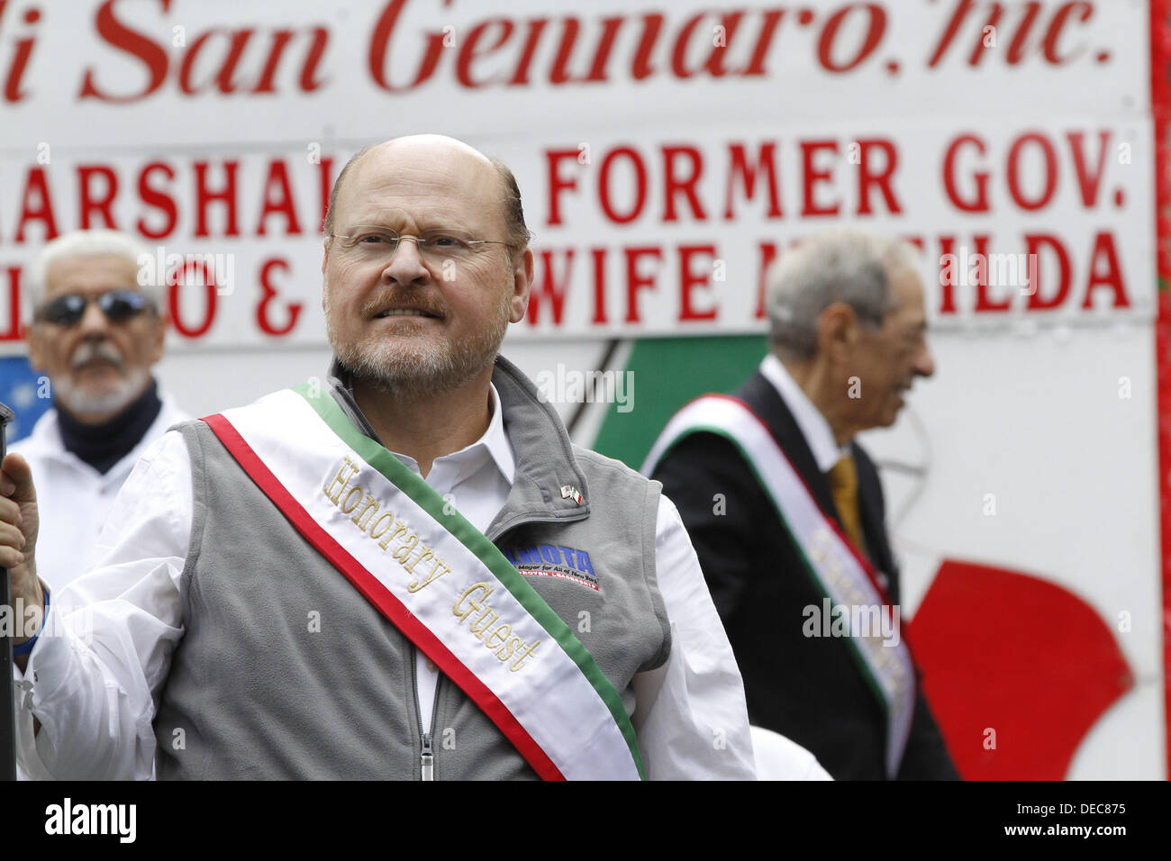 Manhattan, New York, USA. 14th Sep, 2013. Republican candidate for NYC ...