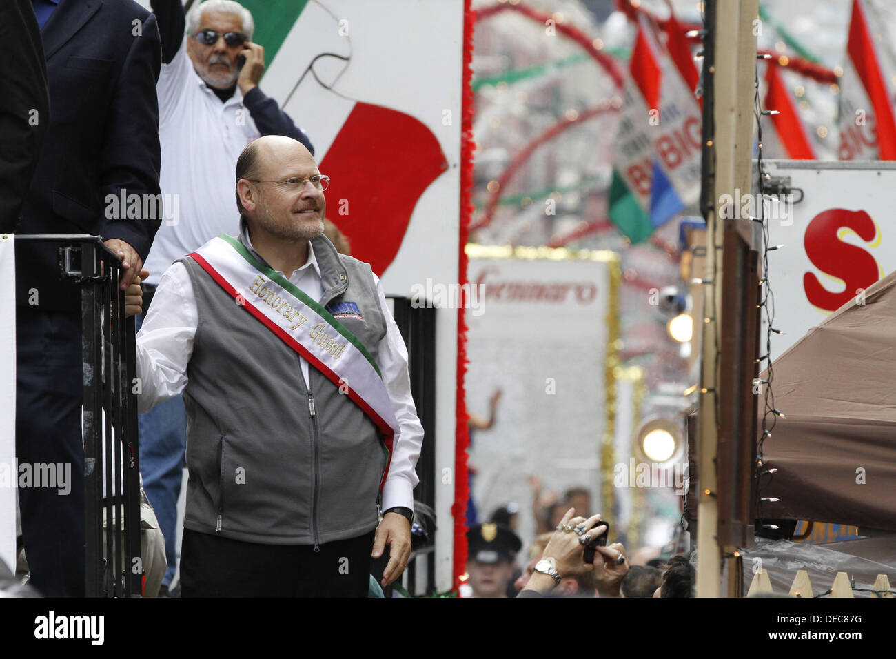 Manhattan, New York, USA. 14th Sep, 2013. Republican candidate for NYC ...